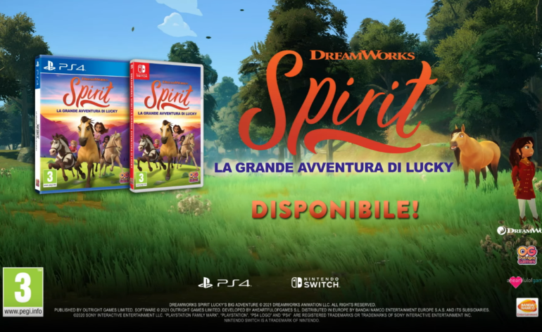 DreamWorks Spirit La Grande Avventura di Lucky è arrivato su console e ...